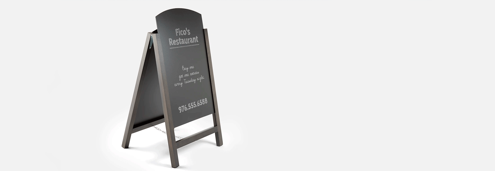 Chalkboard Signs - Espirito Santo Marketing Solutions